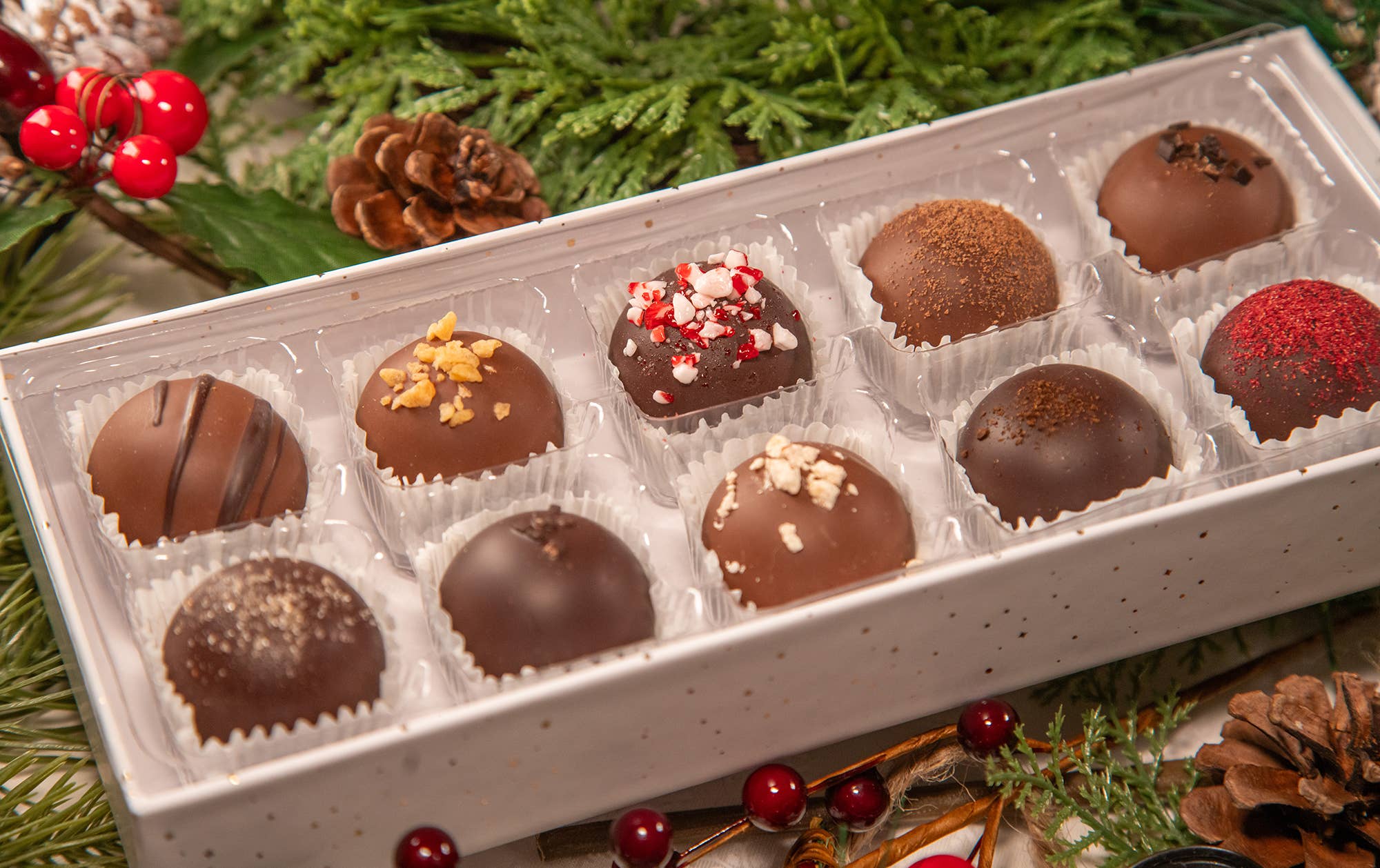 Holiday Truffle 10pc Collection – Melissa Bloom's